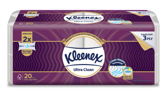 Kleenex® Ultra Clean - 3-Ply Thickness Bath Tissue | Kleenex® MY